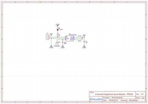 触摸芯片223B原理图解析 - 芯片 - 行业资讯 - 阿达电子